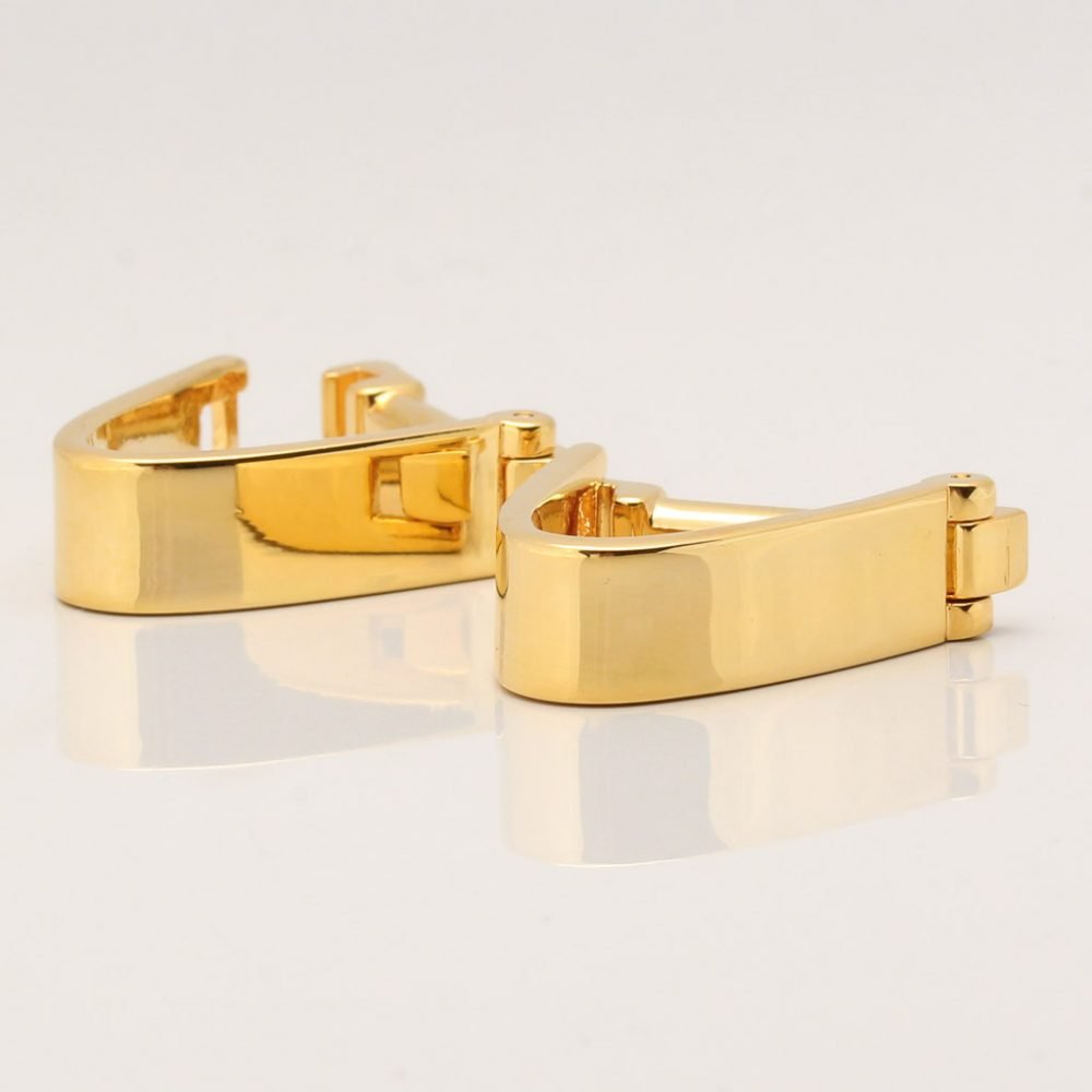 Gold Plated Wrap Around Cufflinks by Badger & Brown.Badger and Brown ...