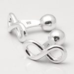 Sterling Silver Infinity Cufflinks by Badger & Brown.Badger and Brown ...