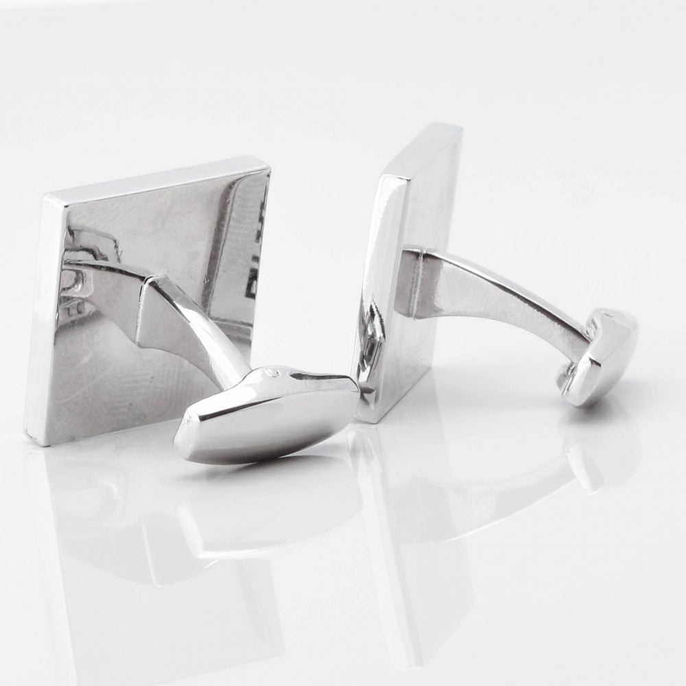 Personalised QR code cufflinks by Badger & Brown. Cufflink ...