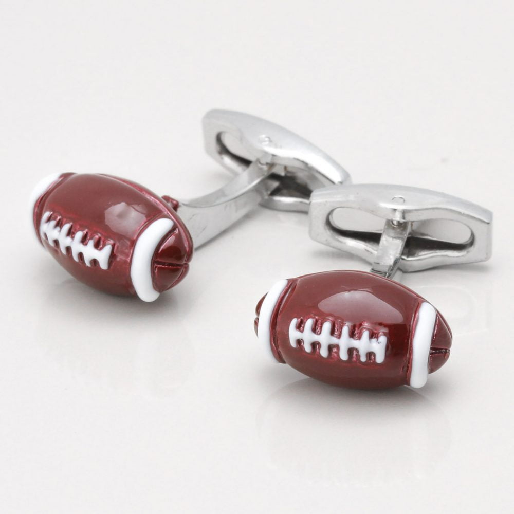 American Football Cufflinks by Badger & Brown. The Cufflink Specialists