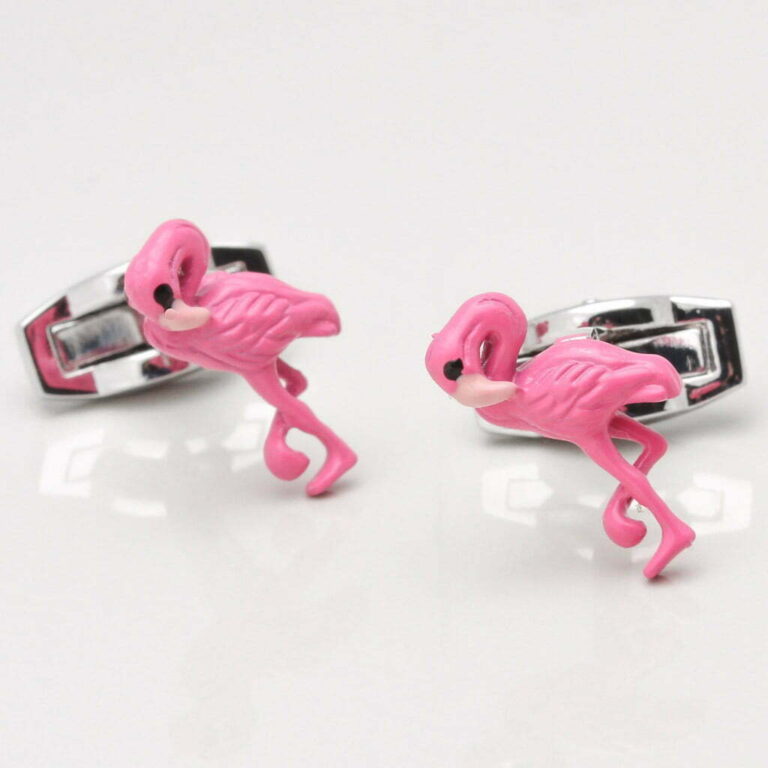 Flamingo Cufflinks by Badger & Brown. The Cufflink SpecialistsBadger ...