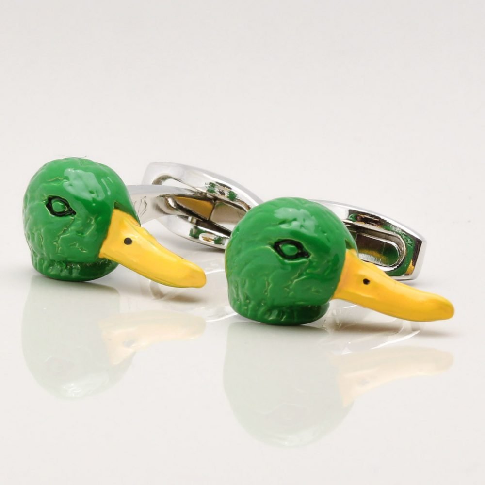 Duck Head Cufflinks by Badger & Brown. The Cufflink SpecialistsBadger ...
