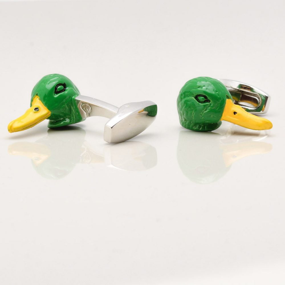 Duck Head Cufflinks by Badger & Brown. The Cufflink SpecialistsBadger ...
