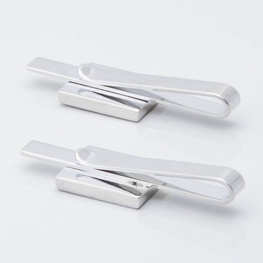 Rectangular Logo Tie Slide by Badger & Brown. Tie Slide ...