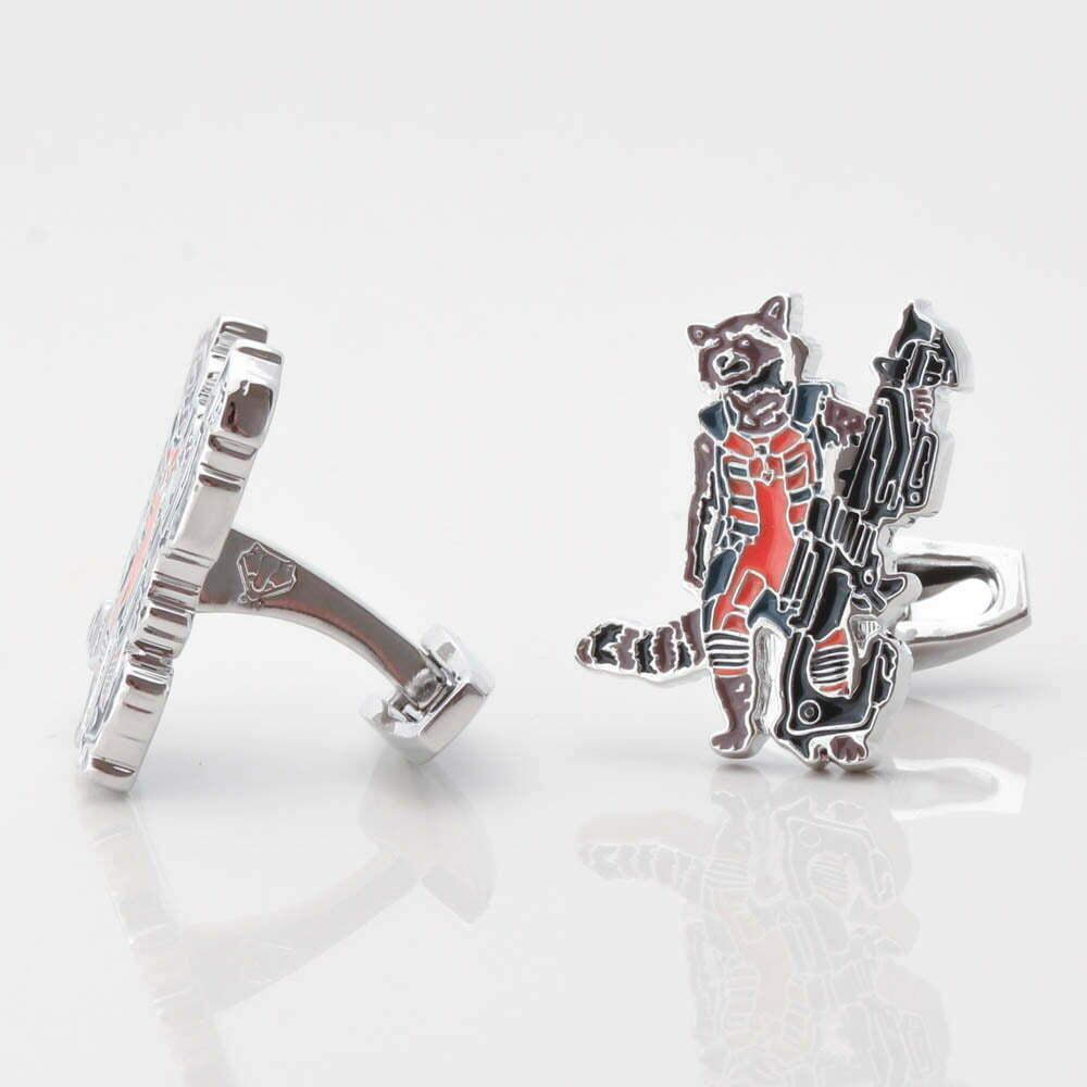 Guardians of the Galaxy 'Rocket' Cufflinks by Badger & Brown.Badger and ...