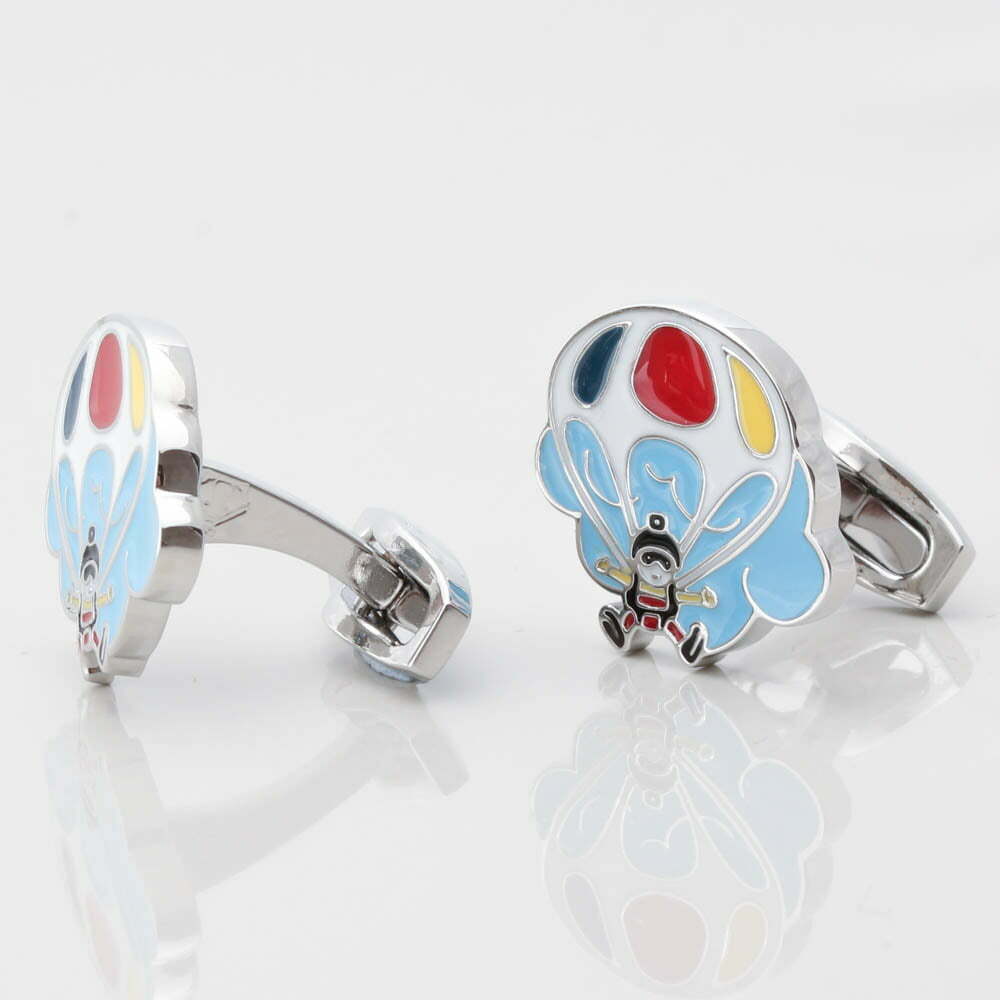 Parachute Cufflinks by Badger & Brown. The Cufflinks SpecialistsBadger ...